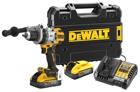 AKU vrtačka s příklepem DeWALT DCD1007H2T 18V 2x 5,0Ah PWST