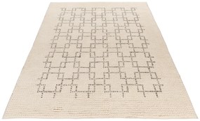 Obsession, Ručně tkaný kusový koberec My Freya 270 cream, 80x150, bílá, ložnice