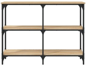 Konzolový stolek dub sonoma 100 x 29 x 75 cm kompozitní dřevo