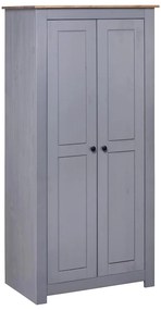 Šatní skříň 80 x 50 x 171,5 cm masivní borovice řada Panama 282665