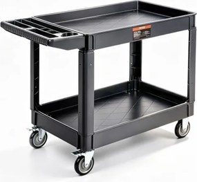 užitkový servisní vozík, 2 police 249,5 kg