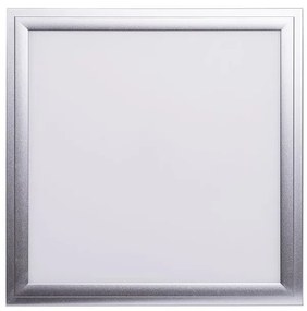 LED Solution Stříbrný přisazený LED panel s rámečkem 300 x 300mm 18W Premium Denní bílá 191069_191019