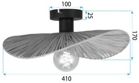 Toolight Závěsné stropní svítidlo BOHO B6 APP1827-1CP