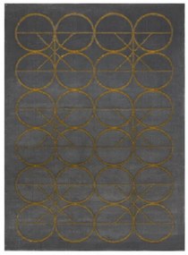 Hans Home | Kusový koberec Emerald 1010 grey and gold - 120x170