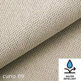 Sedací souprava GRECO MINI | 278x185 cm | PRAVÁ | 09 světle béžová WATER REPELLENT | rozkládací + úložný prostor