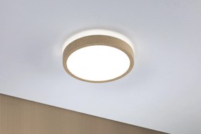 Paulmann 71054 Cosara, textilní stropní svítidlo s korónou, 15W LED 4000K, průměr 30cm, béžová, IP44