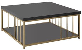 Konferenční stolek Zen (Antracit + Zlatá). 1073448