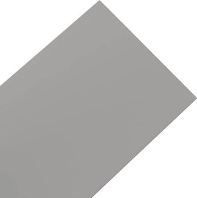 Travní lemy 5 ks šedé 10 m 20 cm polyethylen 3155455