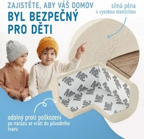 Sipo Ochrana rohů a hran, pěnová, sada 4 ks, ECRU