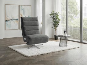 XXXLutz RELAXAČNÍ KŘESLO, textil, tmavě šedá Sit & More - Online Only křesla & taburety - 000144038010