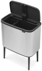 Brabantia BO Touch Bin 11+23L matná ocel otiskuvzdorná