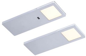 Paul Neuhaus | Paul Neuhaus 1156-21-2-SADA 2x LED Osvětlení nábytku se senzorem AMON 2,5W/230V | W2047