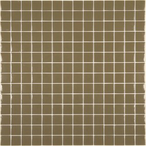 Hisbalit Skleněná mozaika hnědá Mozaika 322A LESK 2,5x2,5 2,5x2,5 (33,3x33,3) cm - 25322ALH
