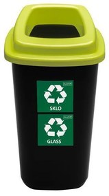 PLAFOR - Koš odpadkový 45l ke třídění odpadu zelený