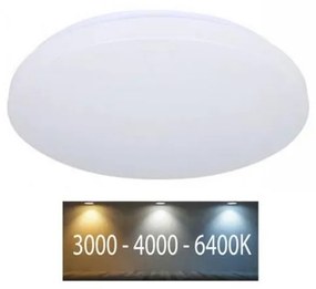V-Tac | LED Stropní svítidlo LED/36W/230V 50 cm 3000K/4000K/6400K | VT0866