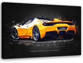 Gario Obraz na plátně Ferrari 458 Aperta - Gab Fernando Rozměry: 60 x 40 cm