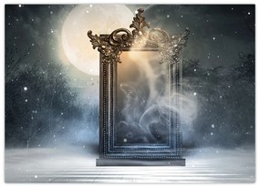 Skleněný obraz - Magické zrcadlo (70x50 cm)