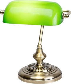 Rabalux BANK stolní lampa 60W/E27/IP20 - bronz