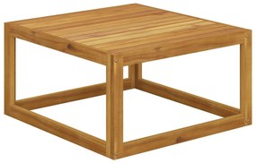 Konferenční stolek 68 x 68 x 29 cm masivní akáciové dřevo 311866