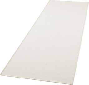 BT Carpet, Běhoun Nature 103531 Cream White – na ven i na doma, 80x150, bílá, chodba / předsíň