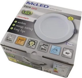 McLED Podhledové LED svítidlo Faro RN18 18W 3000K IP44 ML-412.133.32.0