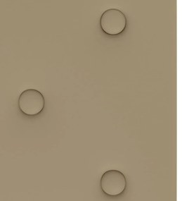 Nástěnné panely 12 ks cappuccino 90 x 30 cm umělá kůže 3,24 m²,  344006