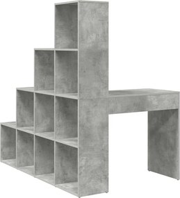 Rohový psací stůl Betonově šedá 101,5 x 149,5 x 149,5 cm 3337244