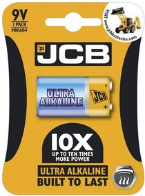 Baterie 9V JCB OXI ULTRA 1ks (blistr)