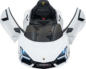 Elektrické autíčko Lamborghini Revuelto bílé