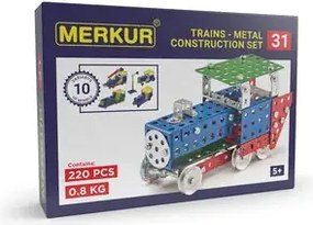 Merkur 031 Železniční modely / 220 dílů / 10 modelů / od 5 let
