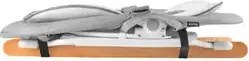 LIONELO Dětské houpací křesílko Rosa Stone Grey,White