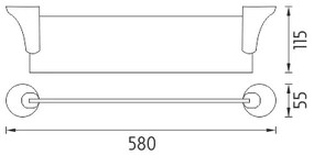 Nimco Police s ohrádkou MONOLIT - MO 4091X-26