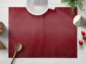 Biante Saténové prostírání na stůl polyesterový Satén LUX-036 Vínově červené 30x40 cm