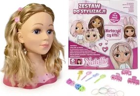 Česací hlava Natalia / Panenka / Trénink účesů a stylingu