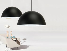 Toolight - Stropní svítidlo Mesa 1xE27 180976, černá, OSW-00186
