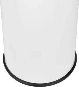 ALDA Cigarette Pillar bílá / Odpadkový koš s popelníkem / 15 l / lakov