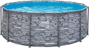 Bazén Swing FRAME Stone 3,66x1,22m, Skimmer mount