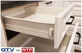 Dolní kuchyňská skřínka se šuplíky Smart 22D-80 Zvolte kování: Lux Hafele, Zvolte korpus: Dub artisan