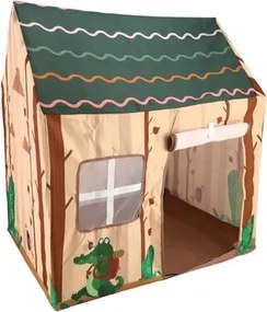 TEDDIES Dětský hrací stan Domeček / Dětský stan / 95 x 71 x 105 cm / L