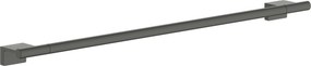 Hansgrohe AddStoris S - Držák ručníků, délka 66 cm, kartáčovaný černý chrom 41767340