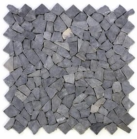 Divero Garth 678 Mramorová mozaika šedá obklady 1 m² - 55,5 x 55,5 cm