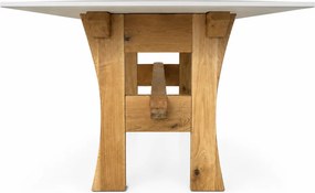 Jídelní stůl SETA BLANC – 180 × 90 cm, keramická deska 12 mm
