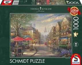 SCHMIDT Puzzle Kavárna v Mnichově / 1000 dílků / 69,3 × 49,3 cm