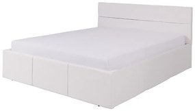 Čalouněná manželská postel Calabrini Zvolte možnost matrace: S matrací, Barva postele: Soft 20 -  šedá