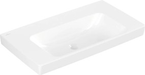 Villeroy & Boch Architectura - Umyvadlo 80x45 cm, bez přepadu, bez otvoru pro baterii, alpská bílá 4A878301