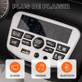 AIYAPLAY Elektrické Auto pro Děti 3+ let Dětské Elektrické Terénní Vozidlo 12V Baterie s Dálkovým Ovládáním a Tlumiči Nárazů Zelené