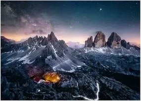 Ravensburger Dechberoucí hory: Dolomitské věže - Itálie / 1000 dílků /