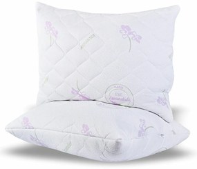 Polštář prošívaný antialergický Lavender EMI 1+1 ZDARMA: Polštář 70x50 cm