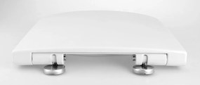 Bruckner Bruckner, BEHRENS RIMLESS WC kombi mísa s nádržkou, spodní/zadní odpad, bílá, 301.125.4