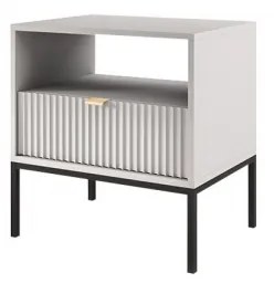 Noční stolek Mijano MS54, Barva: bílá